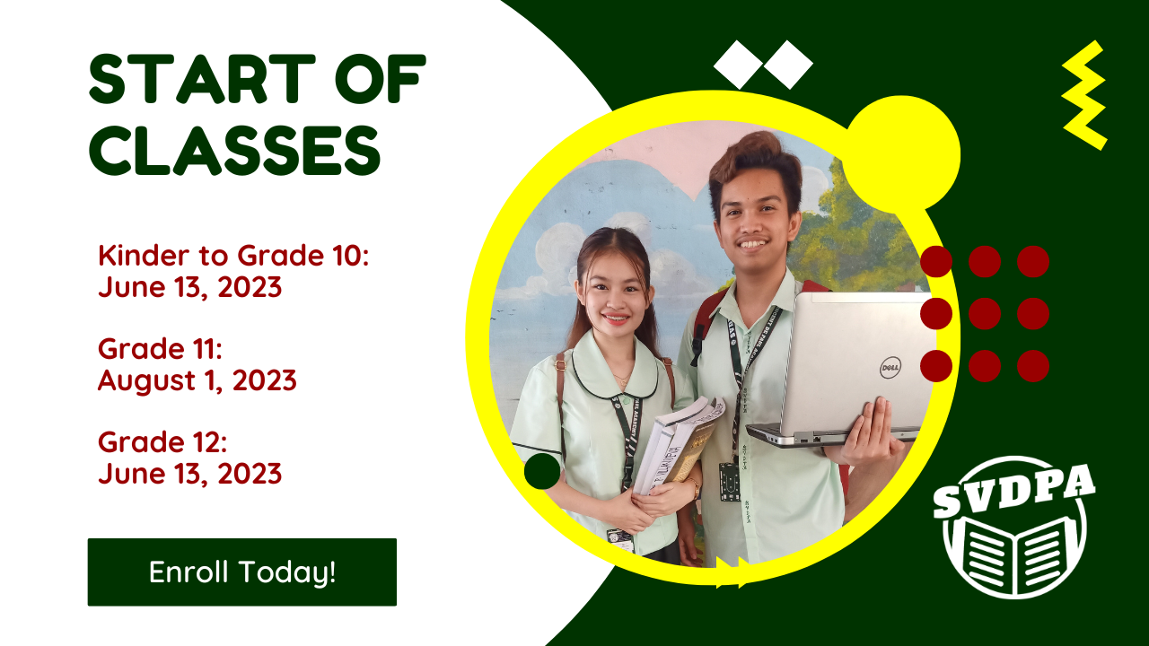 Start of Classes for Academic Year 2023 - 2024 - St. Vincent de Paul ...